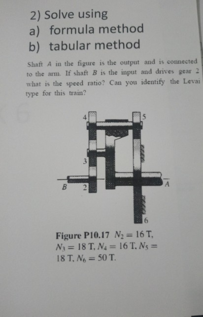 Solved 2) Solve using a) formula method b) tabular method | Chegg.com