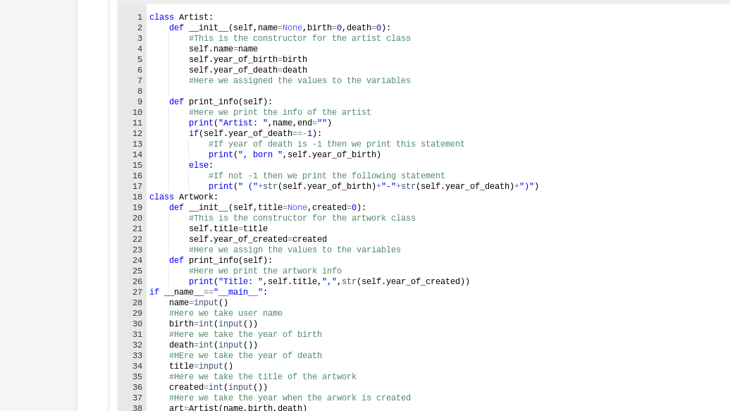 Answered: above is the question, the code, and the result(wh