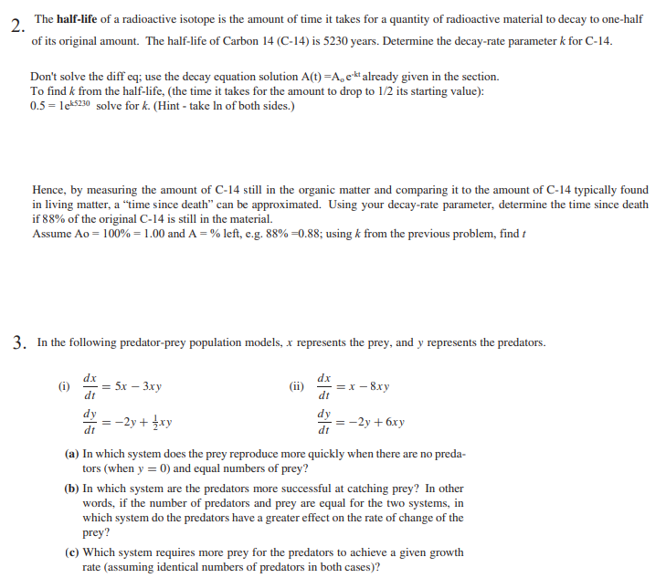 Solved 1 The half-life of a radioactive isotope is the | Chegg.com