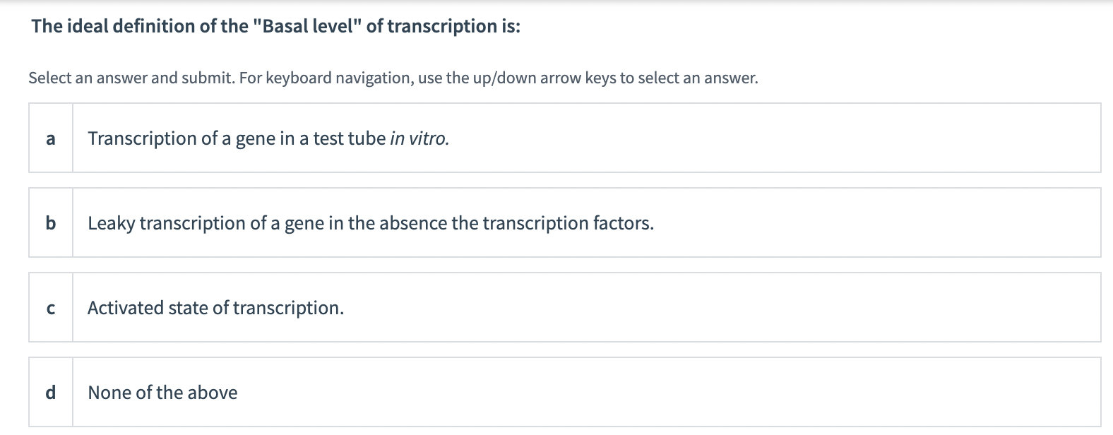 Solved The ideal definition of the "Basal level" of | Chegg.com