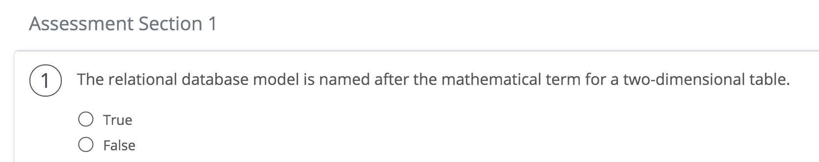 Solved 1.The relational database model is named after the | Chegg.com