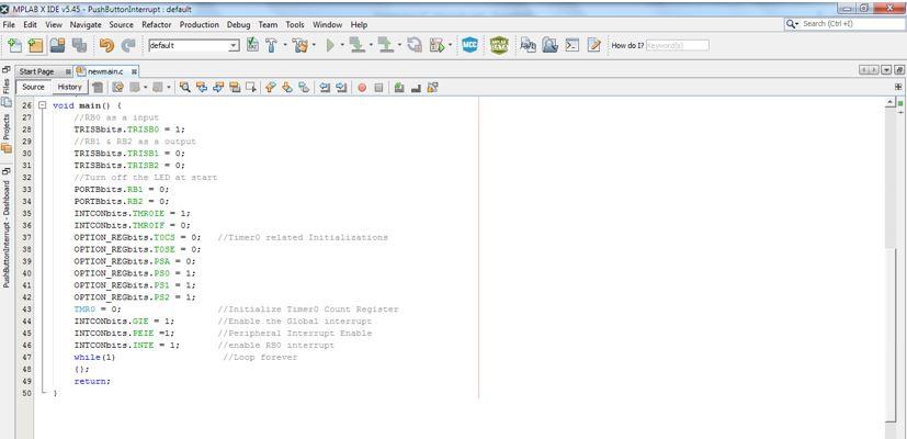 Implement Pushbutton and Timer Interrupts. Build | Chegg.com