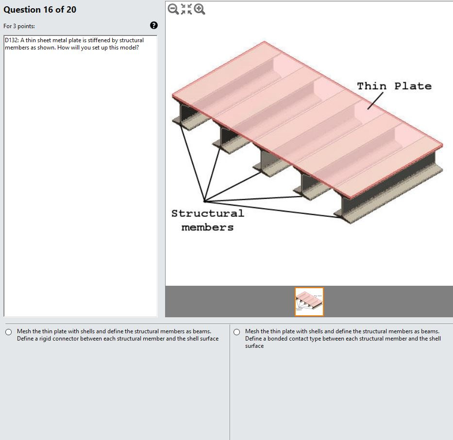 Solved Question 16 of 20 For 3 points: D132: A thin sheet | Chegg.com