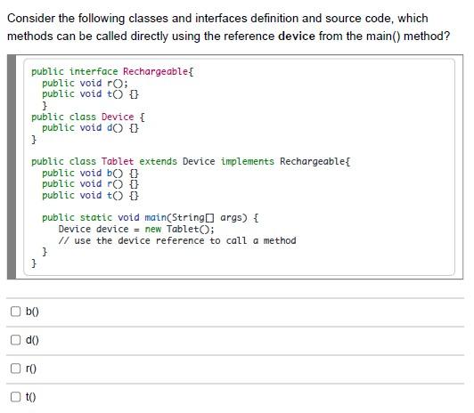 Solved Given the below segment of code, which of the | Chegg.com