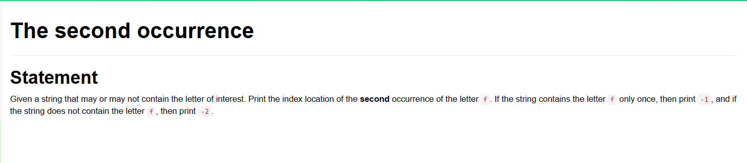 Solved Given a string that may or may not contain the letter | Chegg.com
