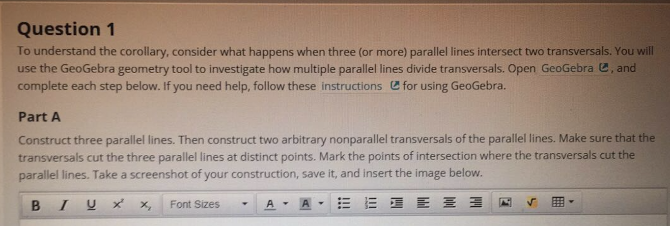 Solved Question 1 To understand the corollary, consider what | Chegg.com