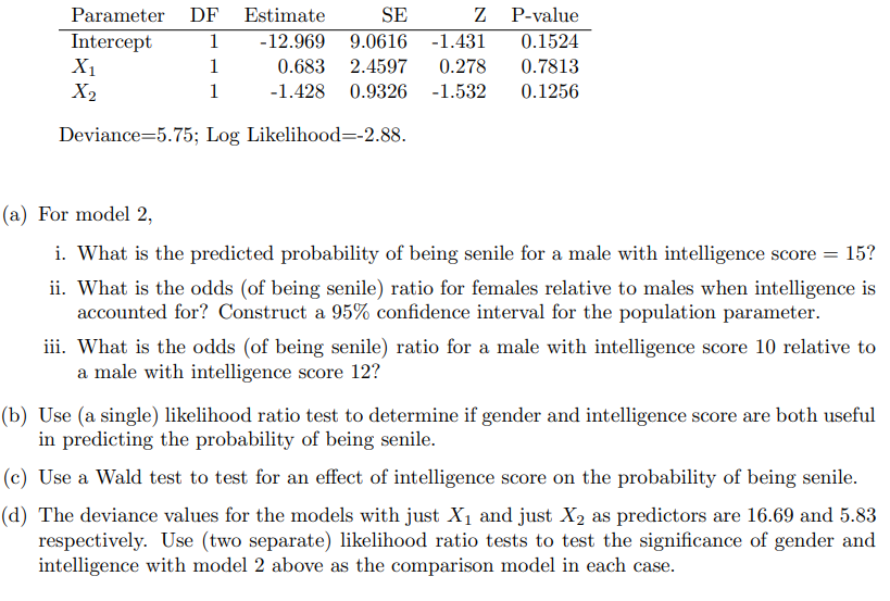 Solved A sample of elderly people were given a psychiatric | Chegg.com