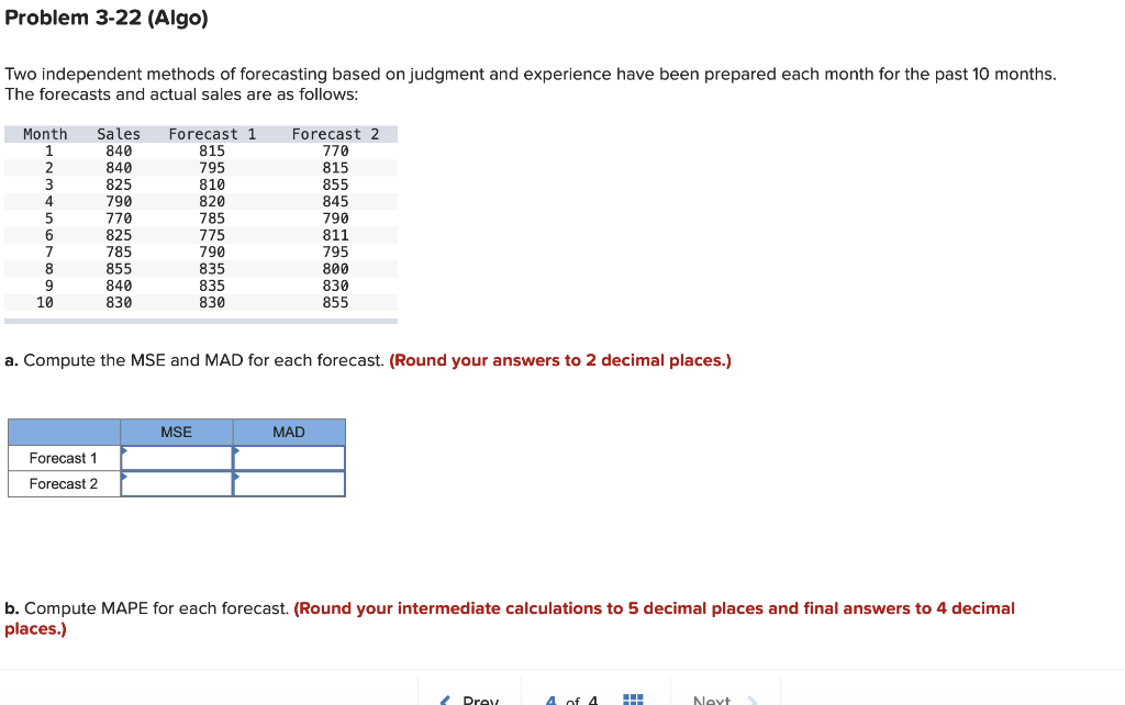 Solved Problem 3-22 (Algo) Two independent methods of | Chegg.com