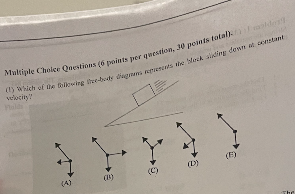 Solved Multiple Choice Questions (6 points per question, 30 | Chegg.com Solved Multiple Choice Questions (6 points per question, 30 | Chegg.com