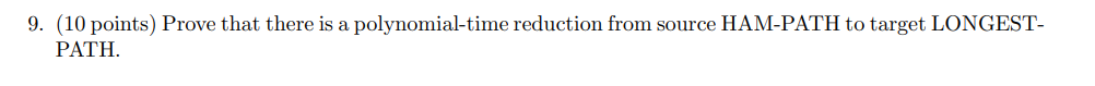 Solved Prove that there is a polynomial-time reduction from | Chegg.com