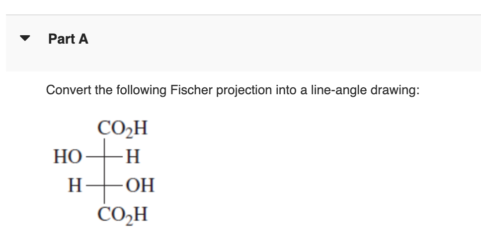 Solved Convert the following Fischer projection into a | Chegg.com