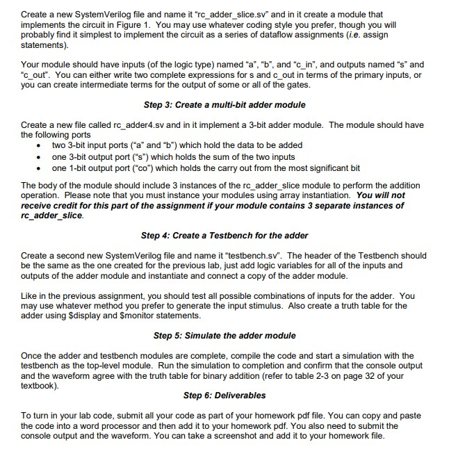 In this assignment, we will design and test the logic | Chegg.com