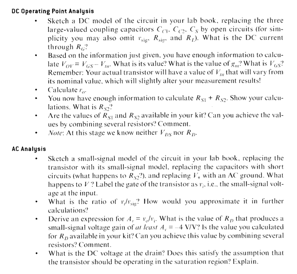 PART 1: DESIGN AND SIMULATION Consider the circuit | Chegg.com