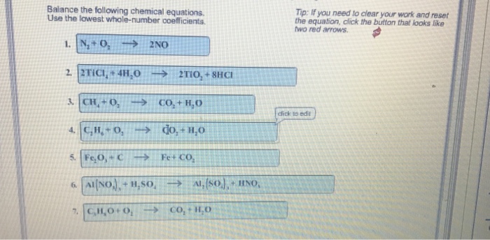 Solved Balance the following equations by inserting | Chegg.com