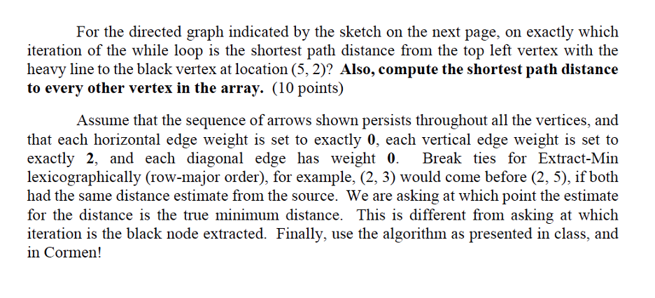 Solved 1 Consider Dijkstras Algorithm Initialization Same 