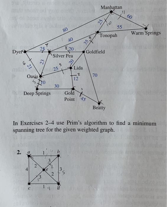 Solved Solve both using chinese postman. Ignore the | Chegg.com