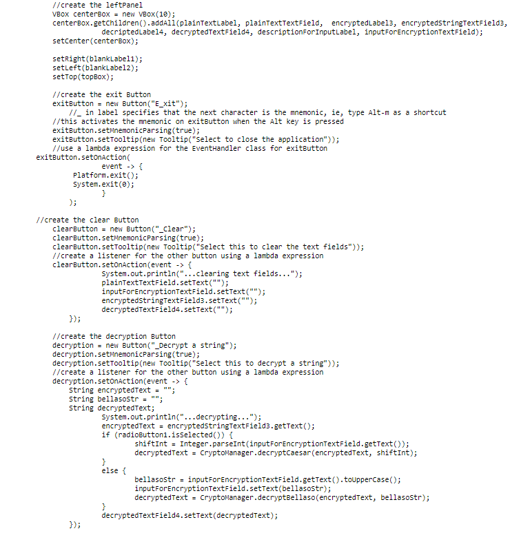 CMSC203 Assignment #3 In cryptography, encryption is | Chegg.com