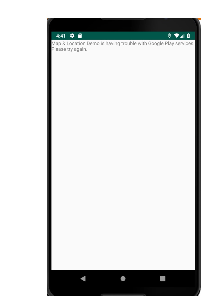 Solved On the android studio, I was using the google map. | Chegg.com