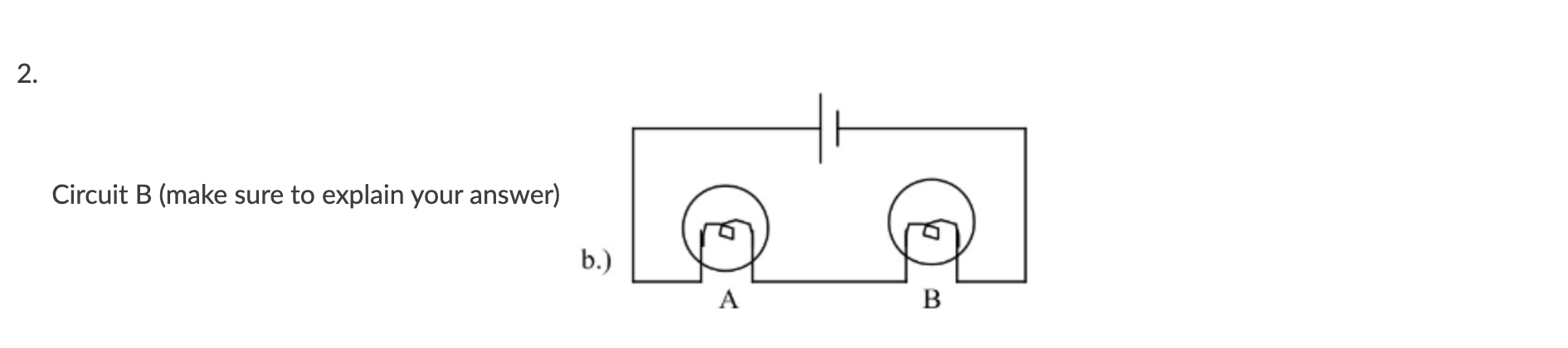 Solved Part 1: Systems of Light Bulbs Using the simulation | Chegg.com