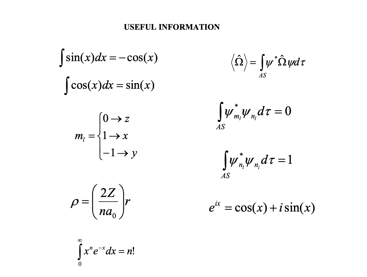 Solved Problem 1. By differentiation of the 3s radial | Chegg.com