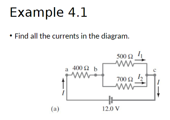 Solved - Find all the currents in the diagram. | Chegg.com