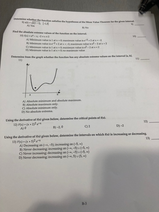 Solved Determine Whether The Function Satisfies The