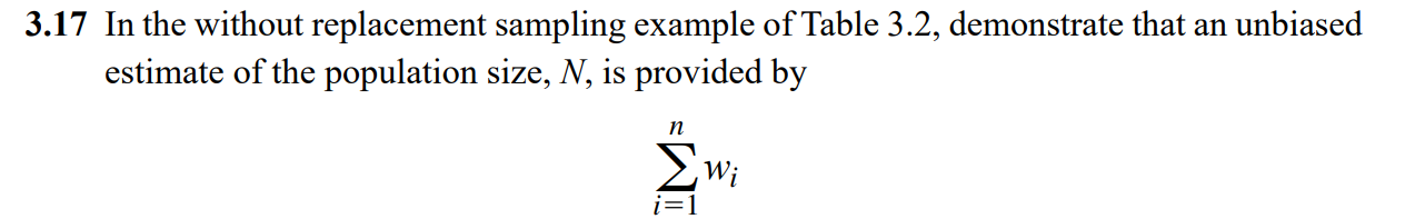 Solved 3.17 In the without replacement sampling example of | Chegg.com