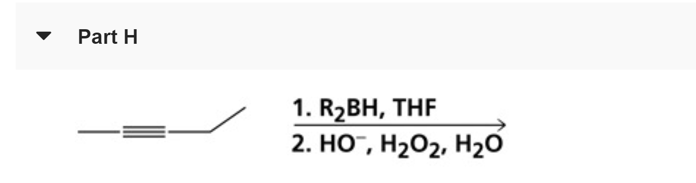 Solved Part E Pd/C + H2 Part F + H2 Lindlar catalyst | Chegg.com