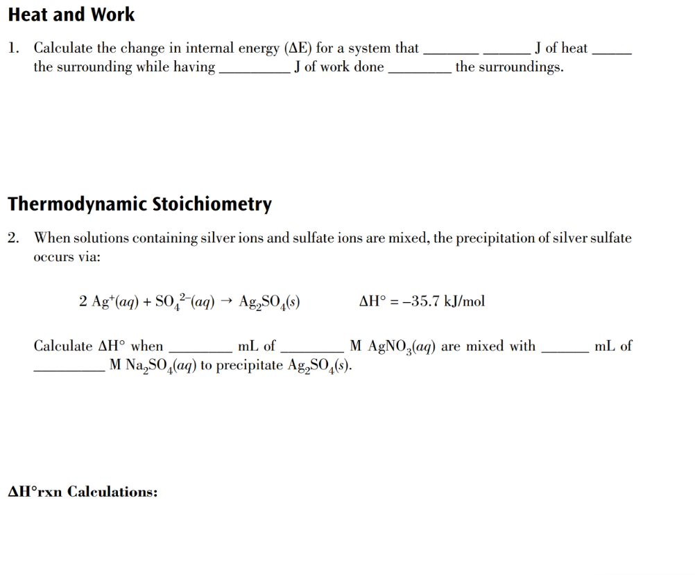 Thermodynamics 3. Calculate the AHⓇ for the reaction | Chegg.com