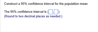 Solved confidence intervals. If convenient, use technology | Chegg.com