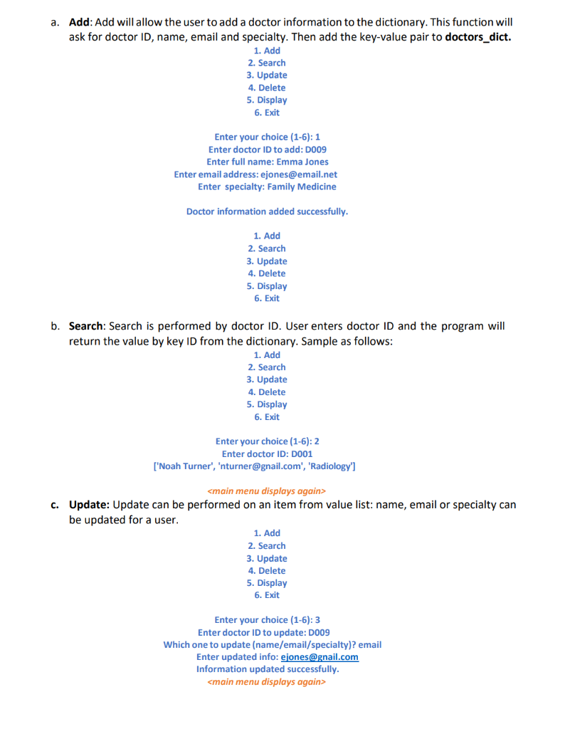 Solved 2. Your program reads information from the file and | Chegg.com