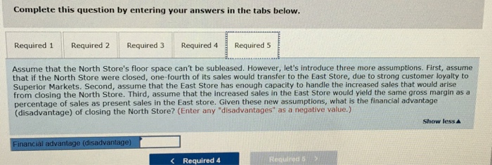 Solved Problem 12-26 Close or Retain a Store [LO12-2 | Chegg.com