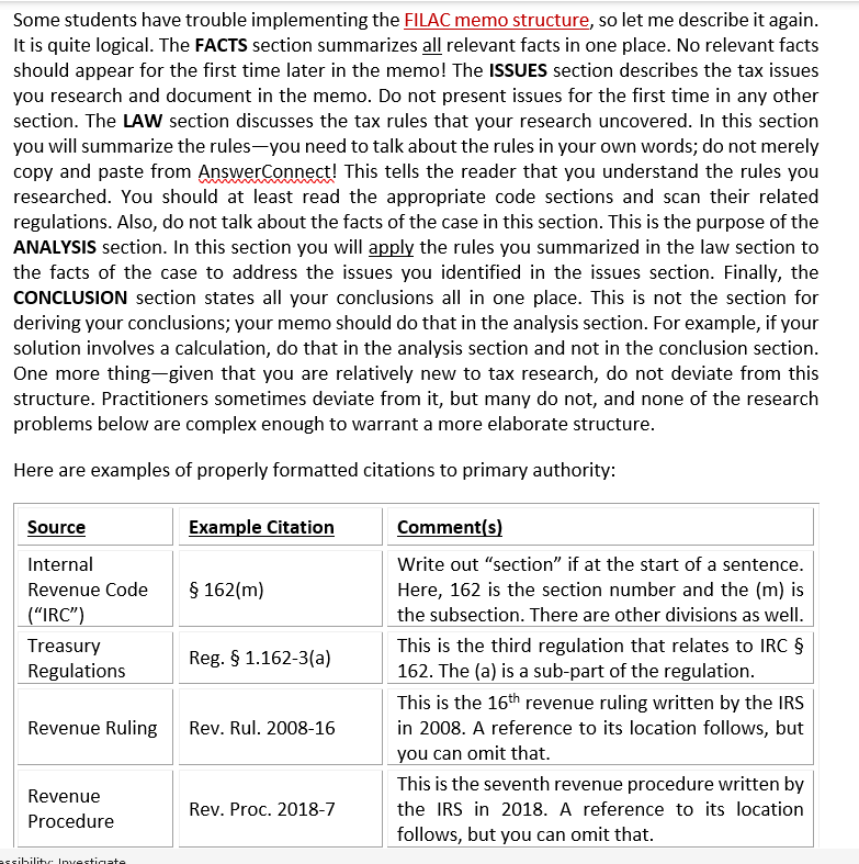 Solved Some students have trouble implementing the FILAC | Chegg.com