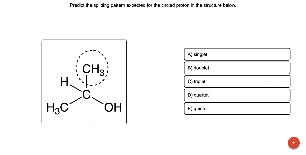 Solved The image below shows a portion of a 1H NMR spectrum | Chegg.com