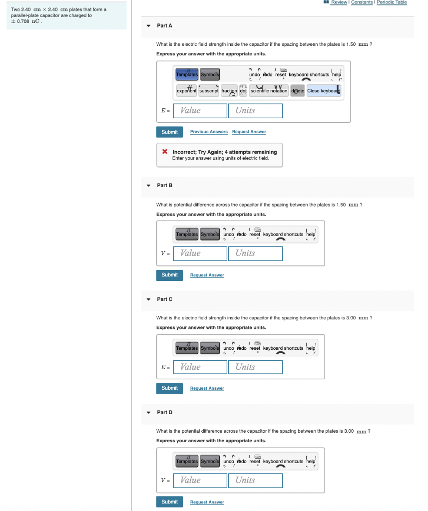 Solved Review | Constants Periodic Table Two 2.40 cm x 2.40 | Chegg.com