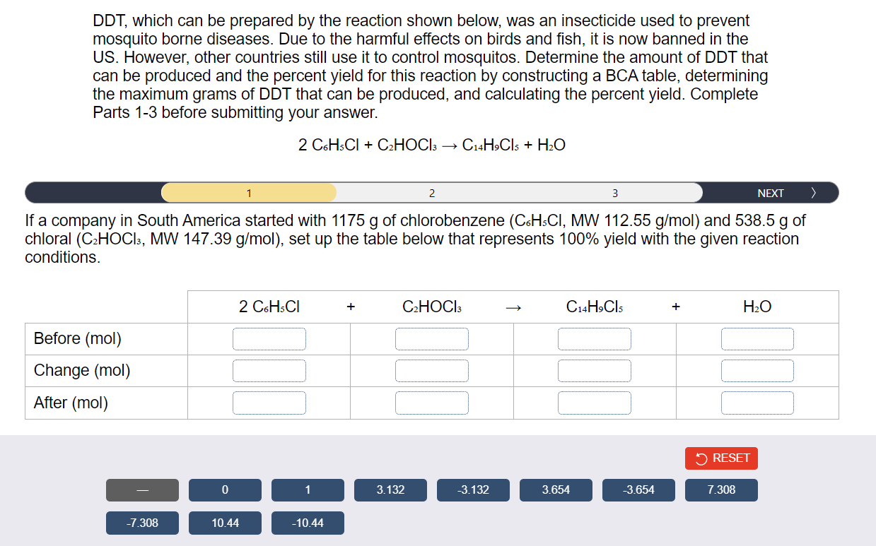 Solved DDT, which can be prepared by the reaction shown | Chegg.com