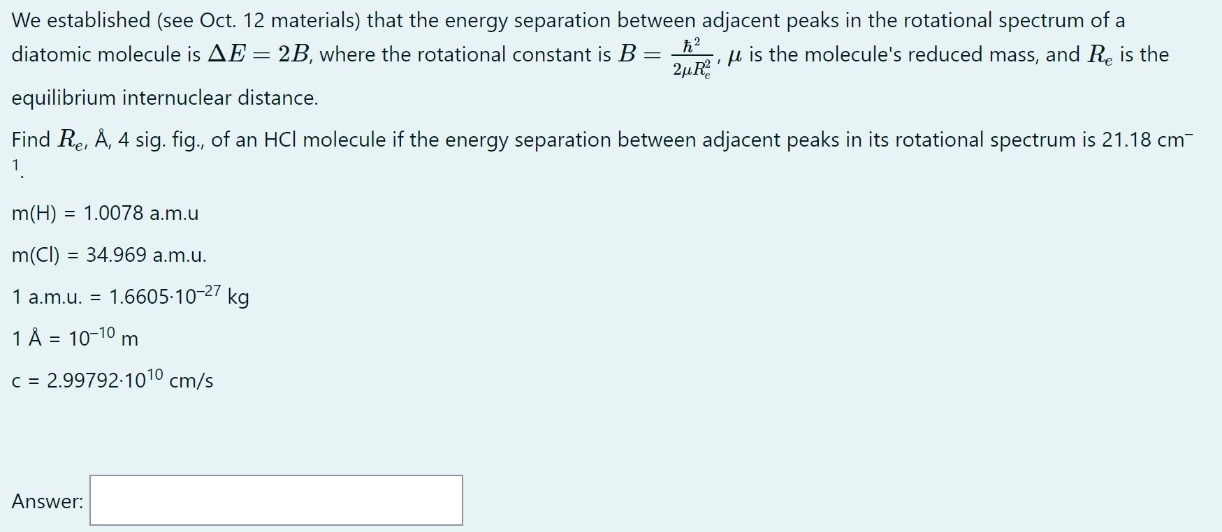 Solved We established (see Oct. 12 materials) that the | Chegg.com