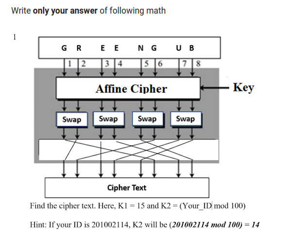 Solved Write only your answer of following math1Find the | Chegg.com