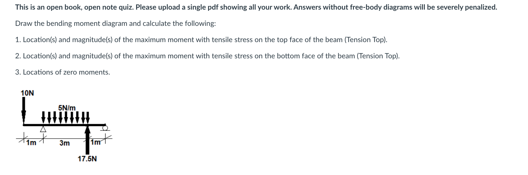 Solved This is an open book, open note quiz. Please upload a | Chegg.com