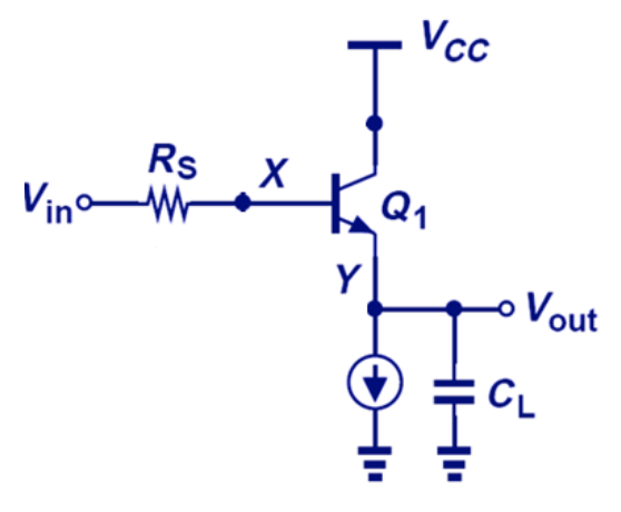 Solved draw the high frequency small signal model for the | Chegg.com