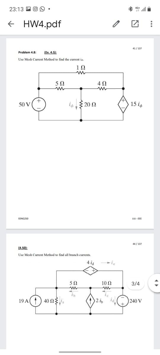 Solved 4G: 23:13 PO. K HW4.pdf 41/137 Problem 4.8: (Ex. | Chegg.com
