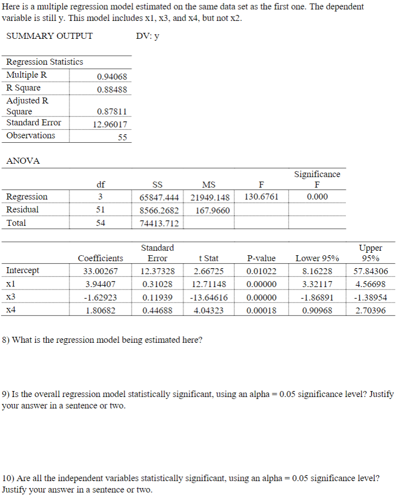 Solved Answer all the questions. Write out the | Chegg.com