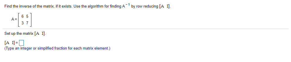 Solved Find the inverse of the matrix, if it exists. Use the | Chegg.com