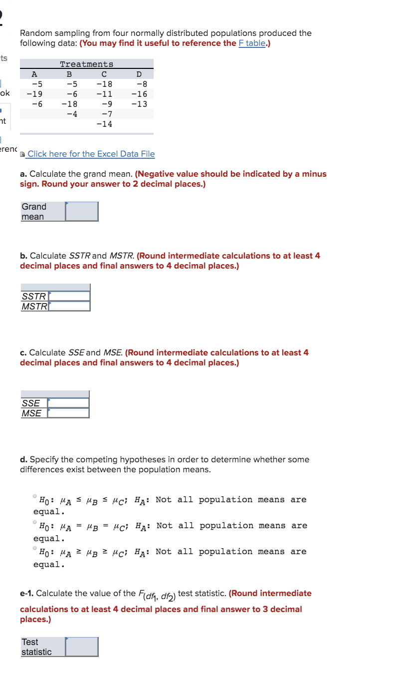 Solved Random sampling from four normally distributed | Chegg.com