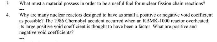 Solved 3. 4. What must a material possess in order to be a | Chegg.com