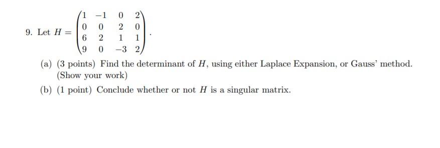Solved 8. Consider the map T: R2 + R3 given by T *(*)-(3) | Chegg.com