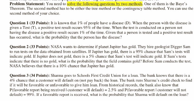 Solved Problem Statement: You need to solve the following | Chegg.com
