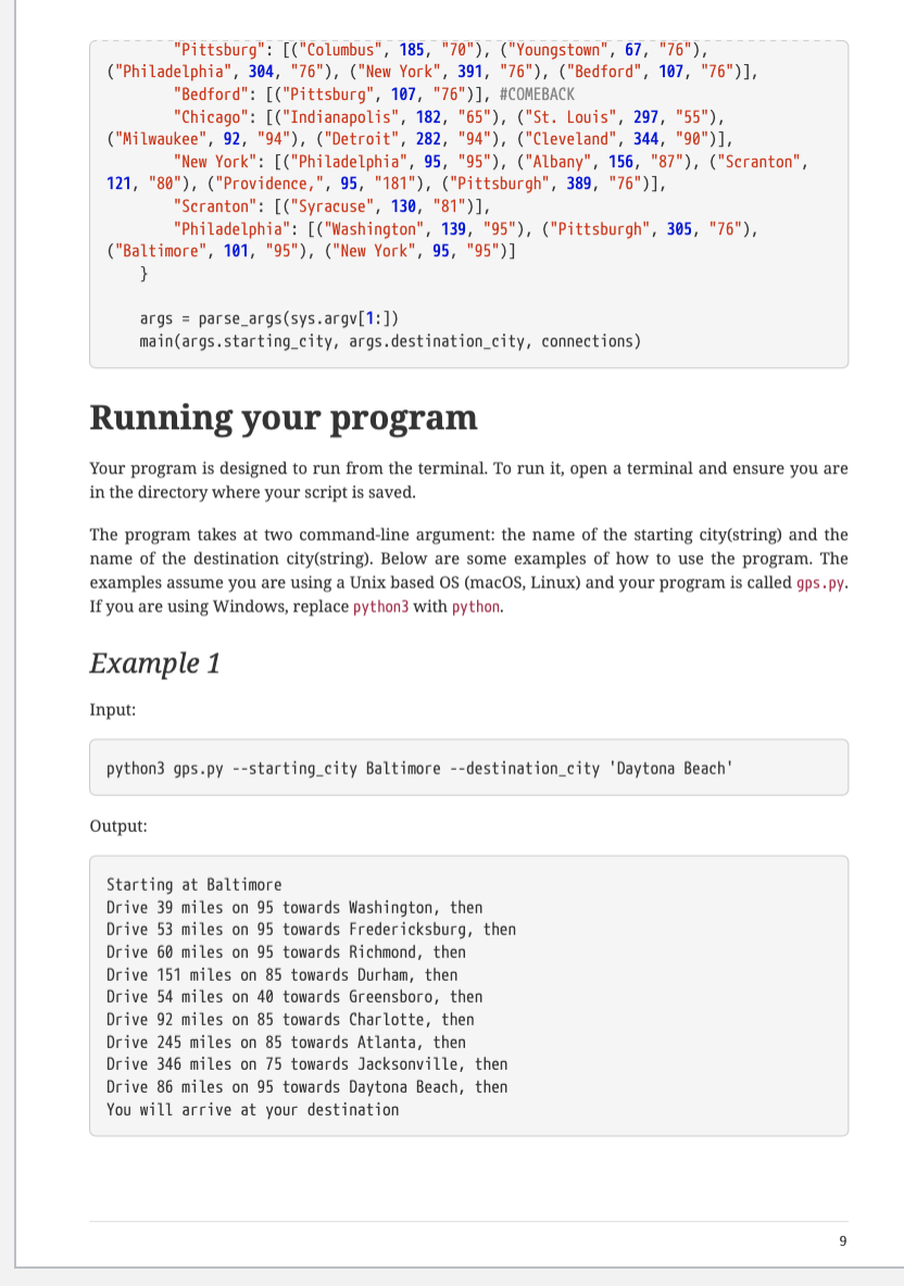 Solved Homework: GPS Table of Contents 1 2 2 2 3 3 | Chegg.com