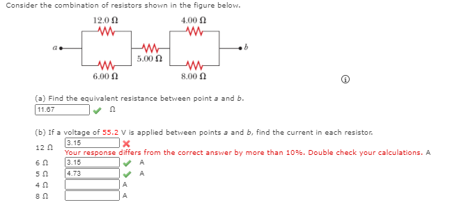Solved Consider the combination of resistors shown in the | Chegg.com