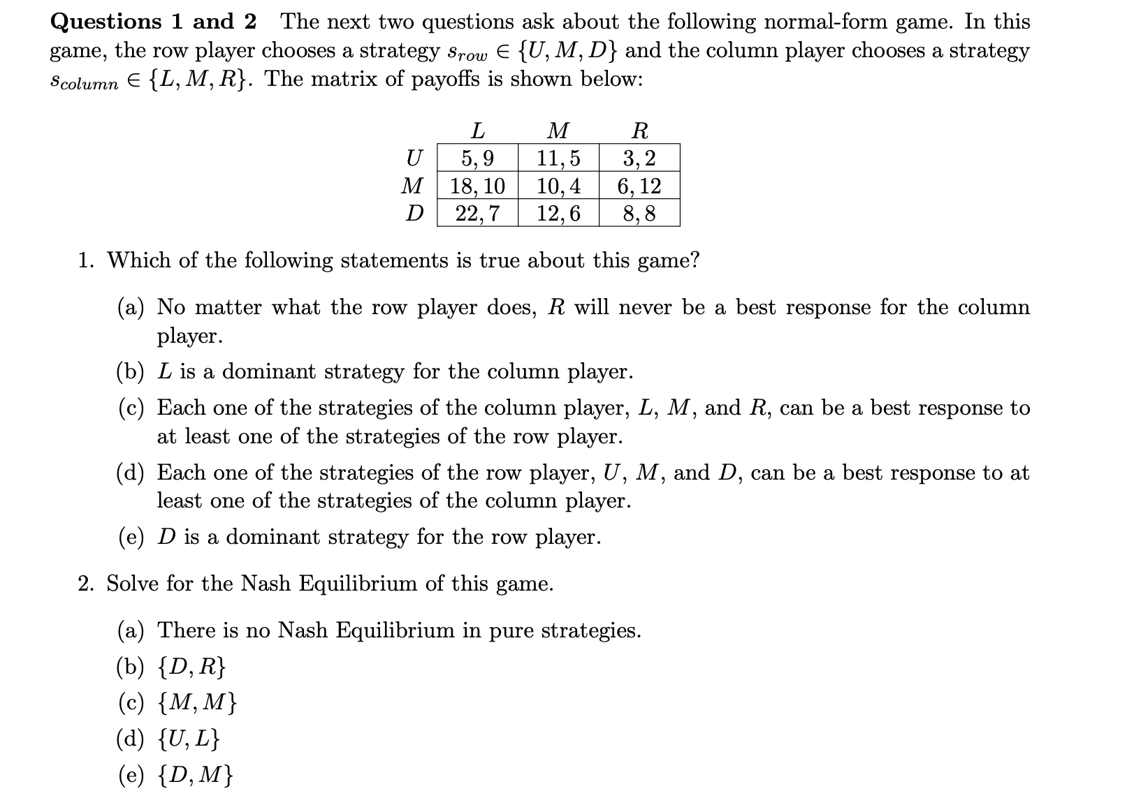 Solved Questions 1 ﻿and 2 ﻿The next two questions ask about | Chegg.com